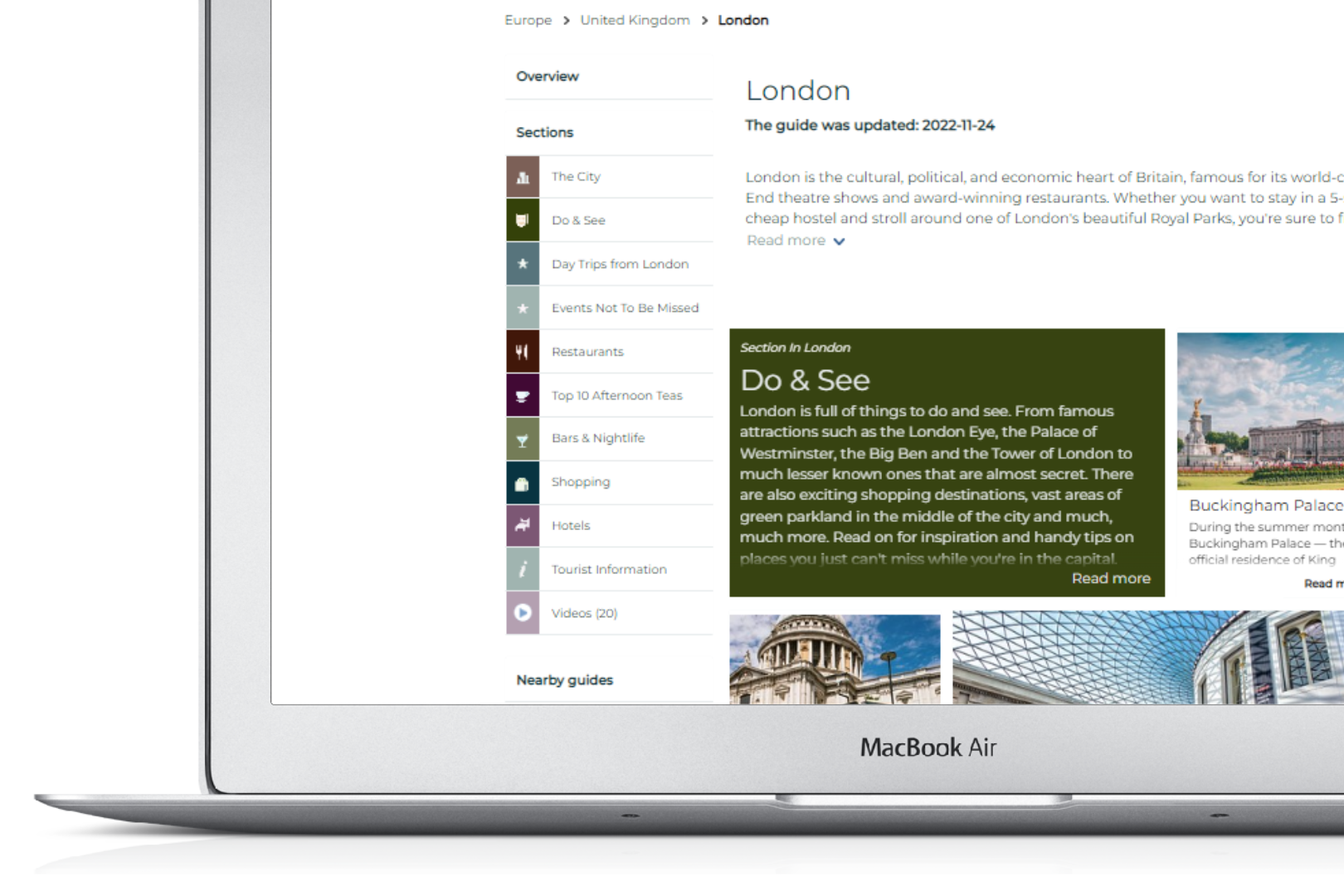 The Content - ArrivalGuides Content Licensing