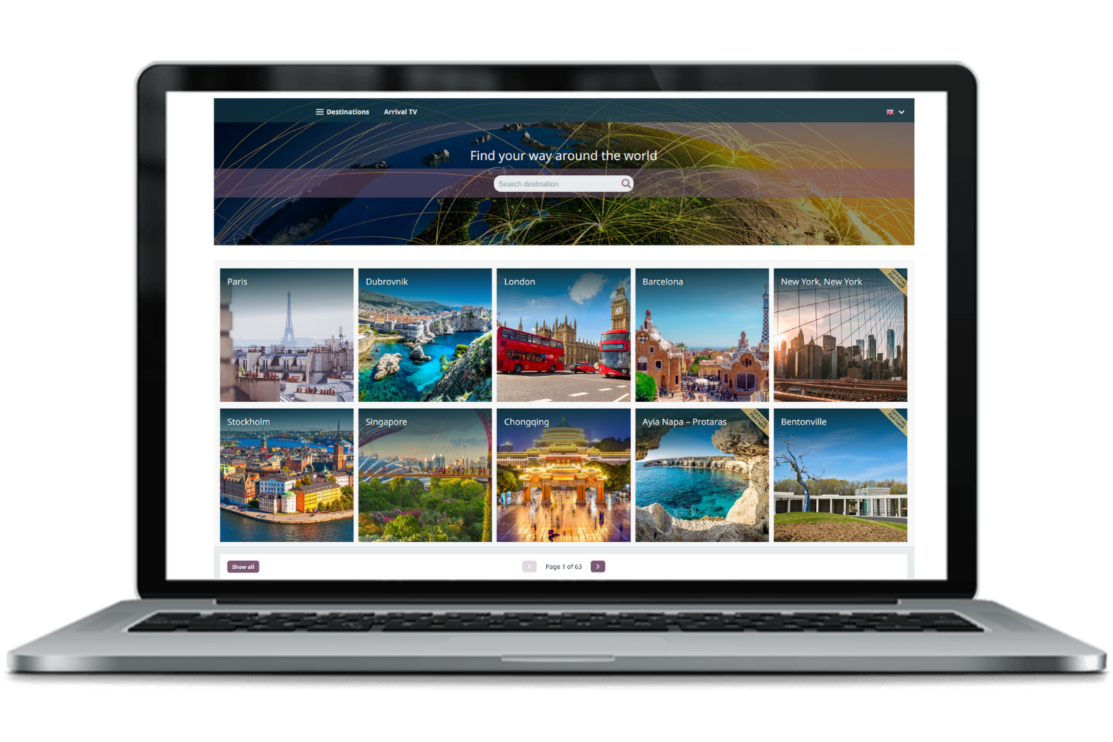 Travel Agency - ArrivalGuides Content Licensing